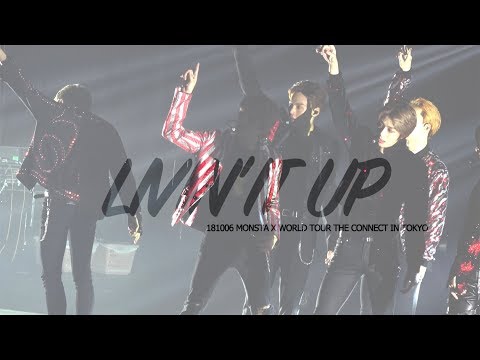 181006 MONSTA X WORLD TOUR THE CONNECT IN TOKYO - LIVIN’IT UP 민혁 FOCUS
