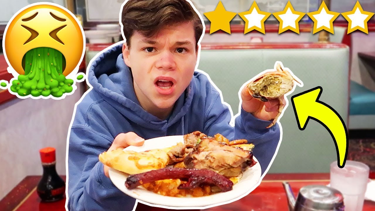 Eating At The Worst Reviewed Buffet In My City (1 Star) - YouTube