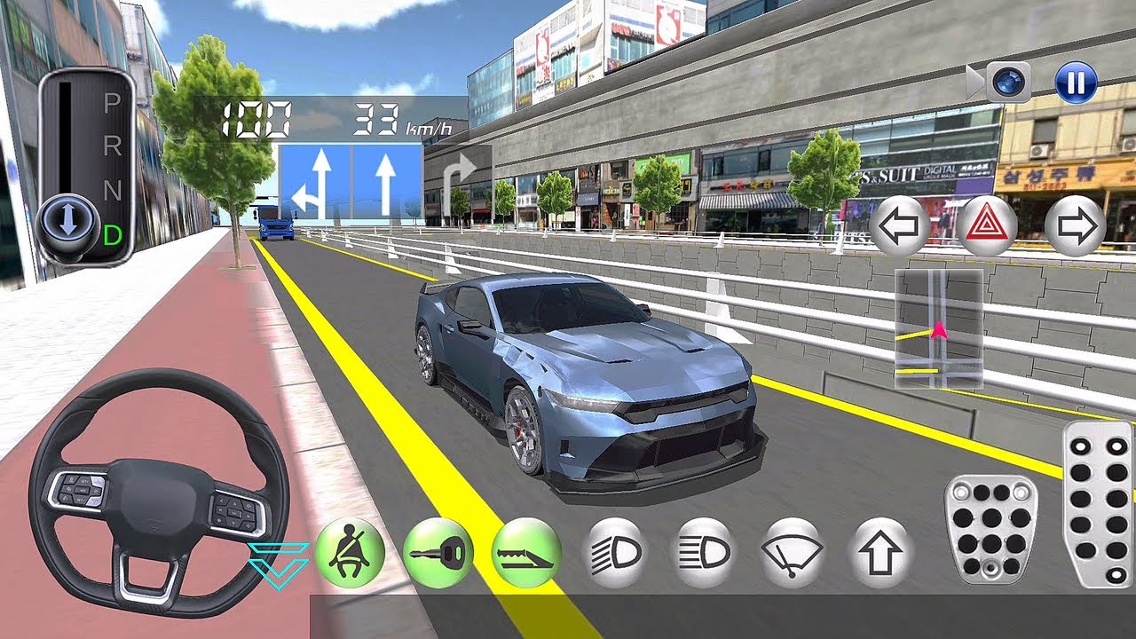 How to Complete the Road Driving Test | 3D Driving Class 2 - YouTube