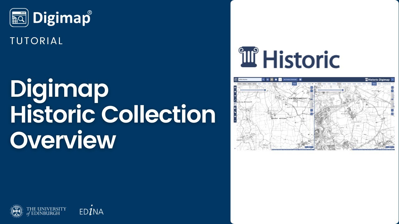 Digimap: Historic Collection Overview - YouTube