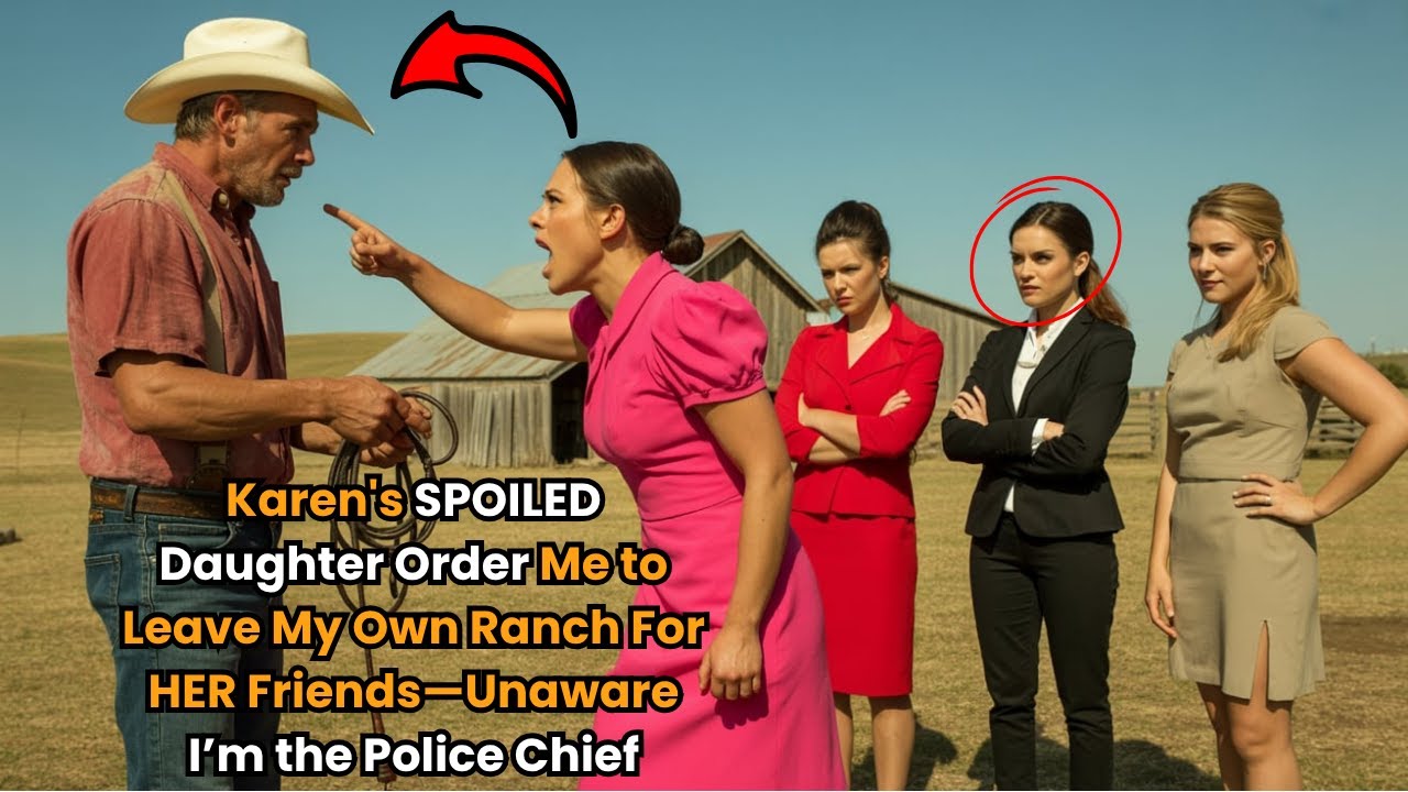 Karen's SPOILED Daughter Order Me to Leave My Own Ranch For HER Friends ...