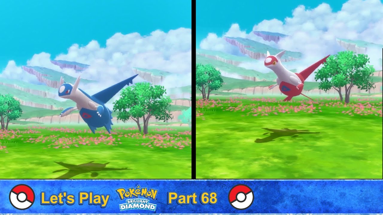 Lets Play Pokemon Brilliant Diamond Part 68 Postgame; Catching Latios ...