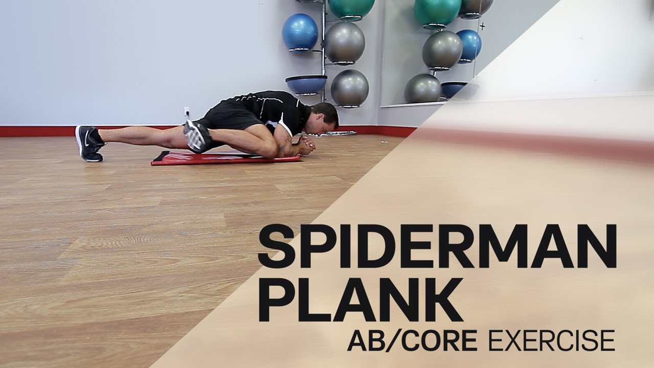 Spiderman Plank Workout Tutorial - YouTube
