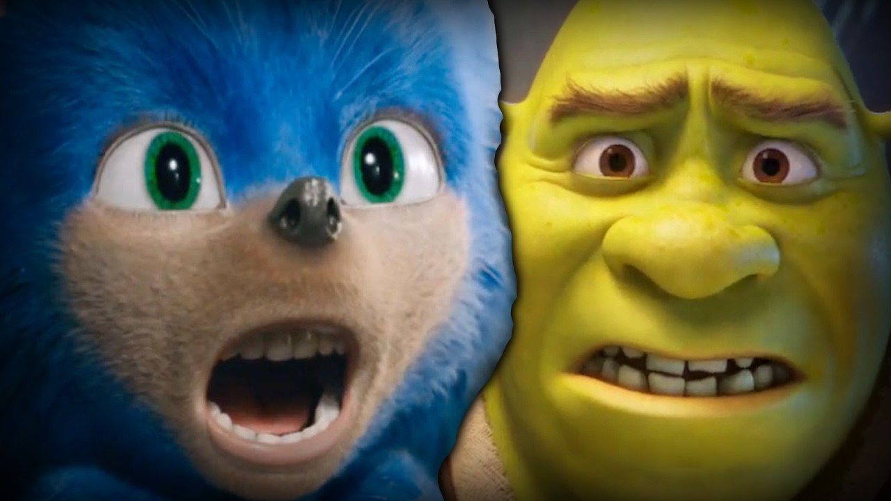 The Sonic Movie RESPONDS to Shrek 5 Design - YouTube