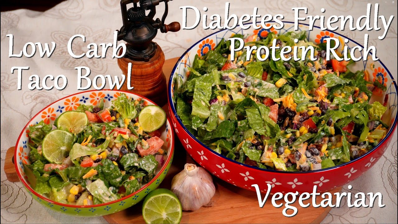 TACO BOWL SALAD - HEARTY LOW CARB Dish that's actually FILLING ...