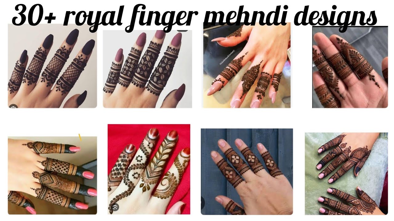 ||Royal finger mehndi designs||Finger mehndi designs|| New mehandi ...