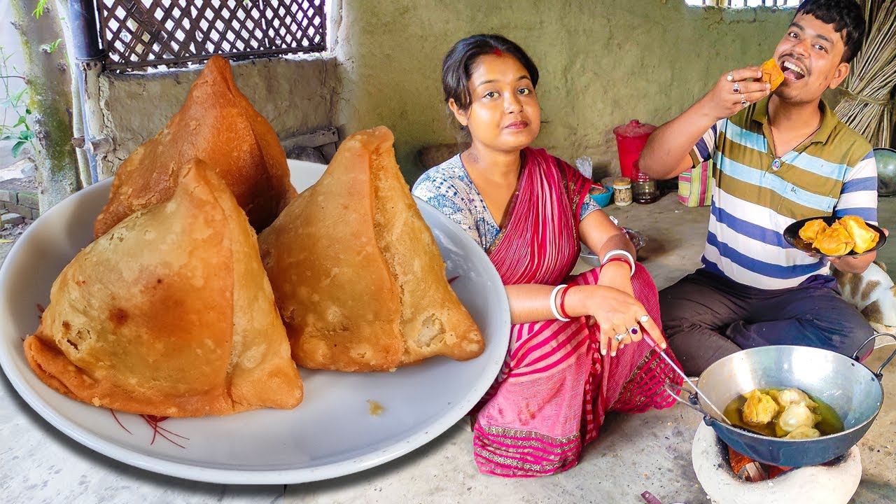 ১ কাপ ময়দায় মিষ্টির দোকানের সিঙ্গারা│Step By Step Singara Recipe ...