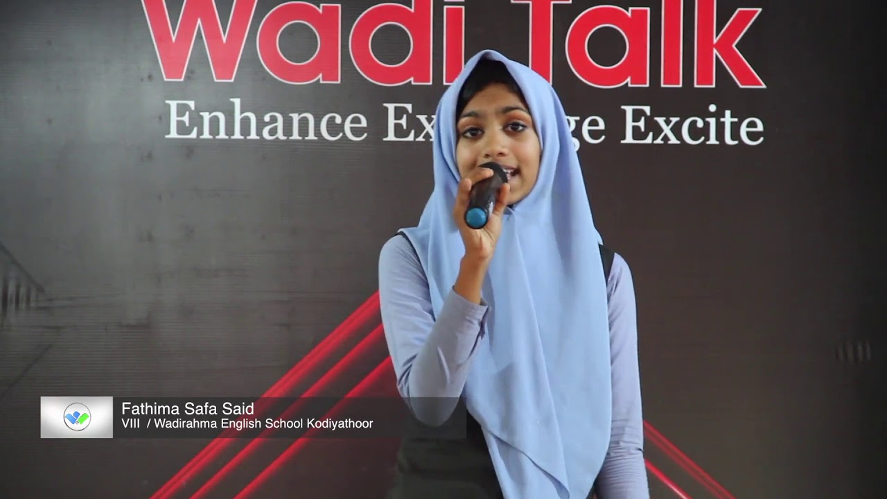 #Technological Changes #WadiTalk #Fathima Safa Said - YouTube
