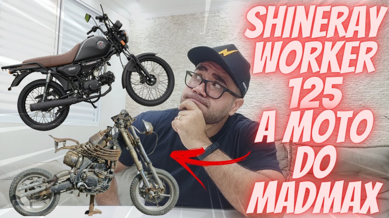 MOTO SHINERAY WORKER 125 É BOA PEÇAS ENCONTRAMOS COM FACILIDADE MINHA ...