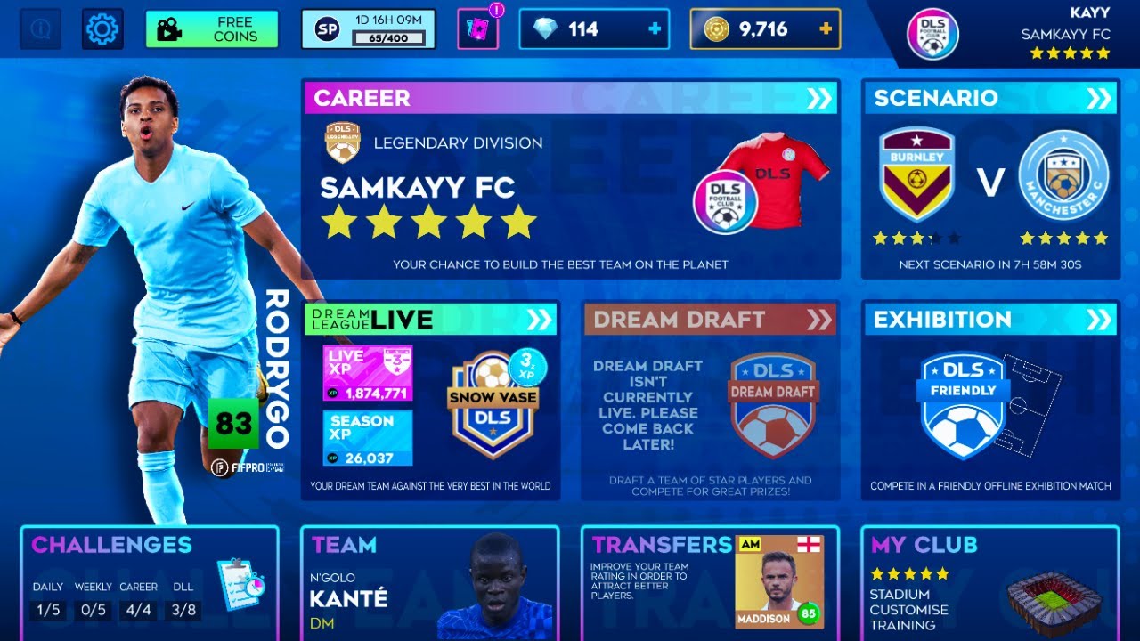 DREAM LEAGUE SOCCER 24 GAMEPLAY | ALLSTAR CUP - SEMI FINAL | DLS 24 ...