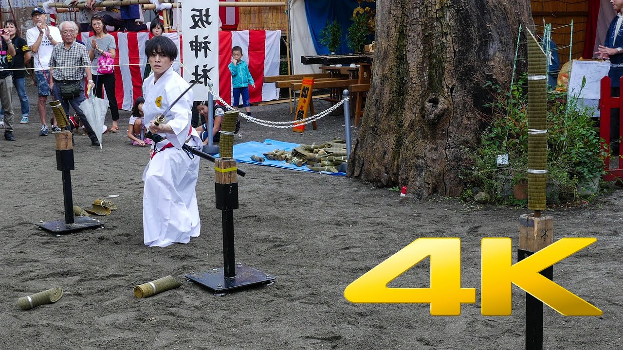 Iaido demonstration Toudou-Renmei School - 刀道連盟 - 4K Ultra HD - YouTube