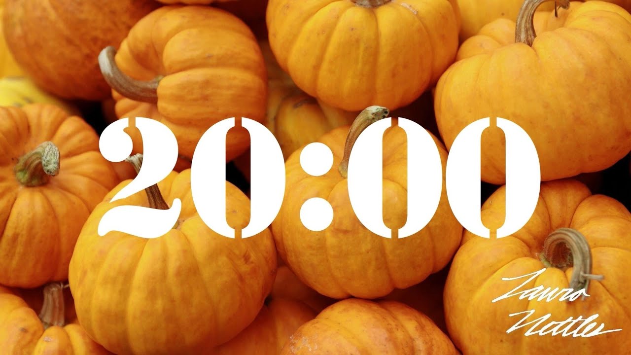20 Minute Pumpkin Timer - YouTube