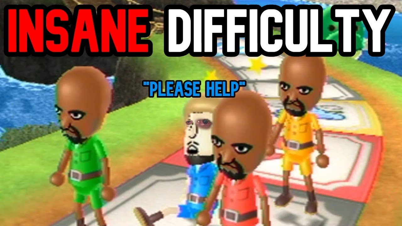 Wii Party Insane Difficulty is Ridiculous - YouTube