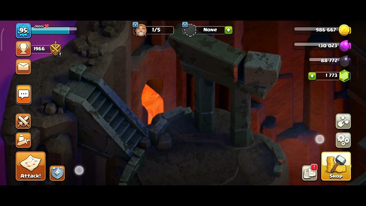 CLASH OF CLANS/ Shadow Scenery 😍 Ang Gandaaaa 😍😍😍 - YouTube