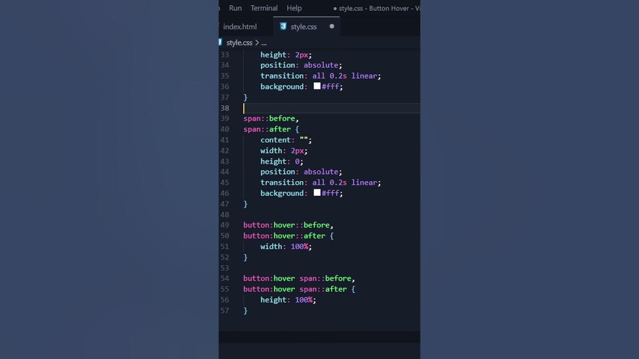 Css Button Hover Animation Effects Shorts 3d Learnwebdev Js Css Html Threejs Coding