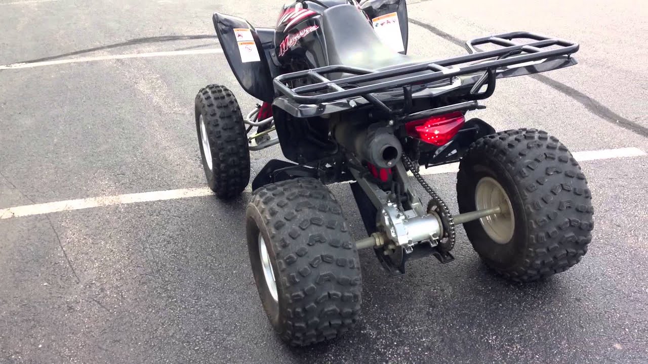 2009 kymco mongoose 300 - YouTube