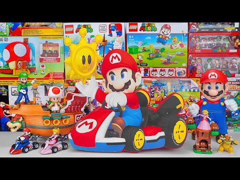 Super Mario Bros Mystery Box Unboxing Toys Review 🚗 Mystery Mario Kart ...