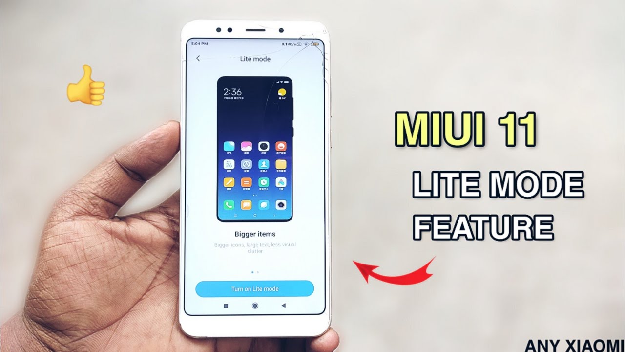 MIUI 11 Finally Lite Mode Feature | New System Update Any Xiaomi | 2020 ...