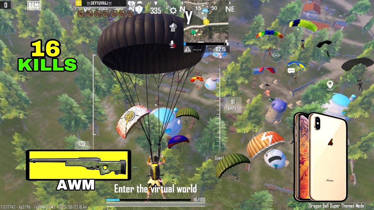 BGMI FULL GAMEPLAY || AWM MOST 😱POWERFUL GUN || Sky Yuvraj gaming - YouTube