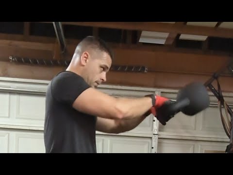 Alternating Kettlebell Swings and Slam Ball Slams! - YouTube