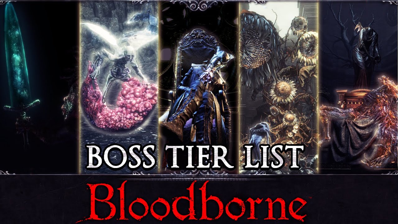 Ranking BLOODBORNE Bosses from EASIEST to HARDEST #bloodborne #tierlist ...