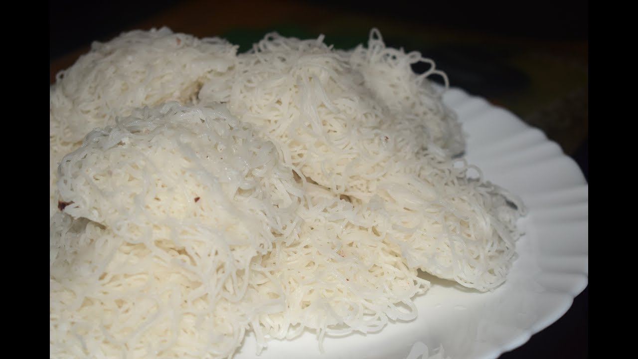 Idiyappam Recipe in Malayalam | How to make Kerala Soft Idiyappam ...