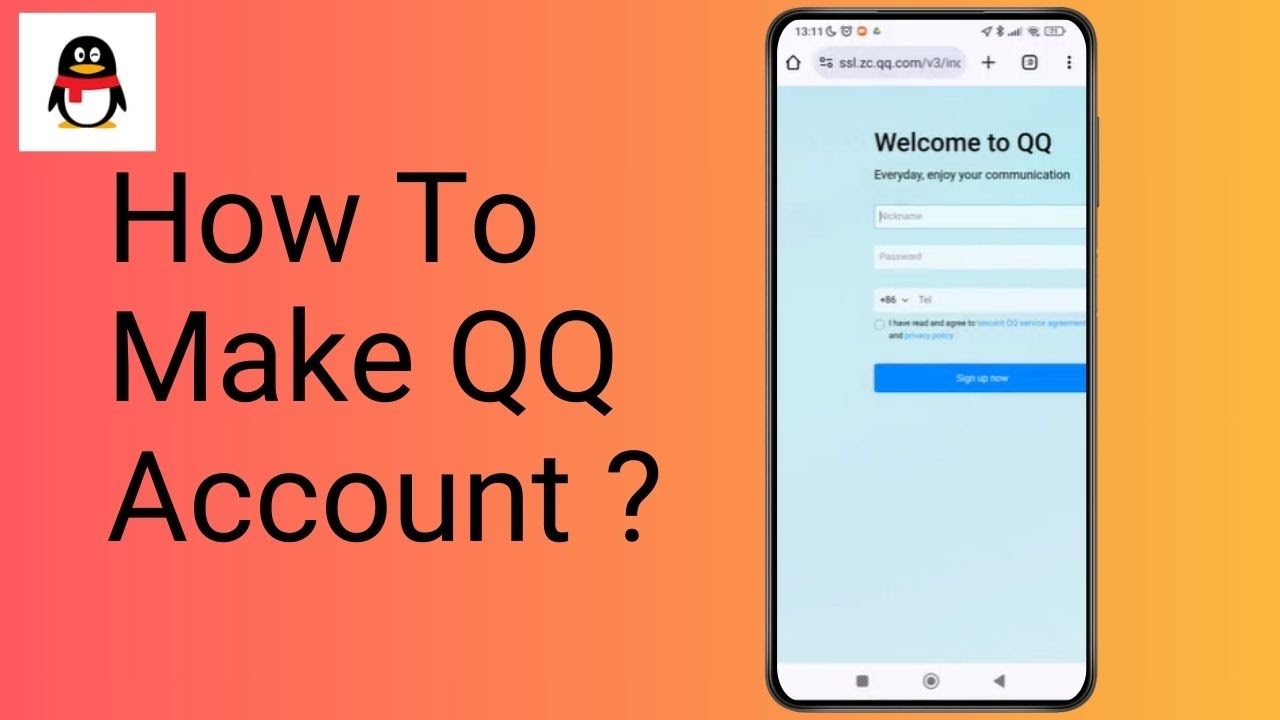 How To Make QQ Account ? - YouTube