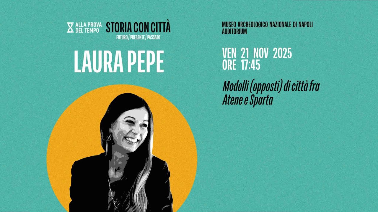 Laura Pepe, Modelli (opposti) di città fra Atene e Sparta - YouTube