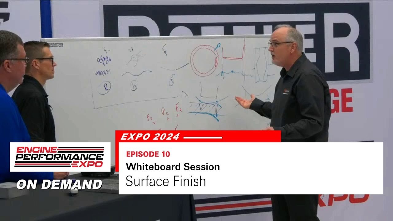 Surface Finish Whiteboard Session with Mark Malburg & Billy Godbold ...
