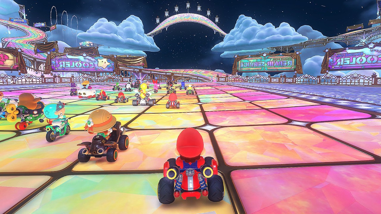 Mario Kart World - Rainbow Road Mirror Mode (Nintendo Switch 2) [4K ...