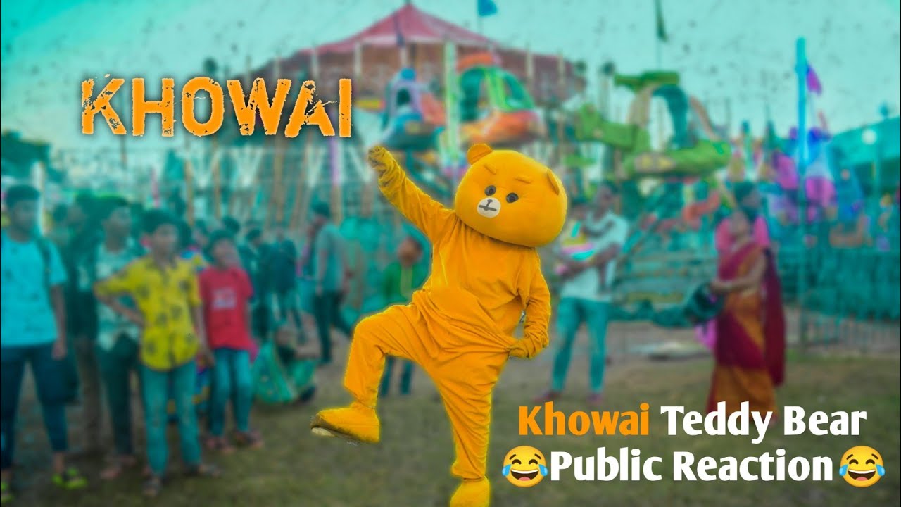 Khowai Teddy Bear Prank || Khowai Public Reaction || Khowai Yellow ...