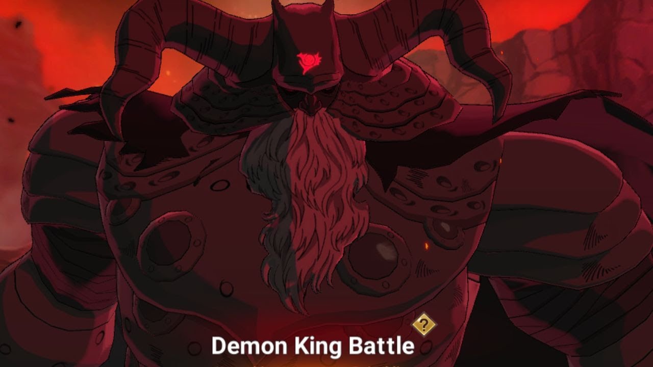 Demon King Battle Hell 7DS The Seven Deadly Sins Grand Cross SDSGC ...
