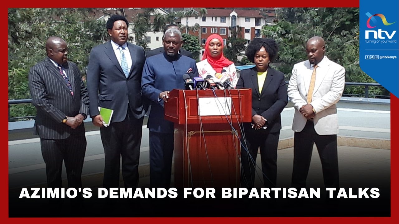 Azimio lists demands to Kenya Kwanza before resuming bipartisan talks ...