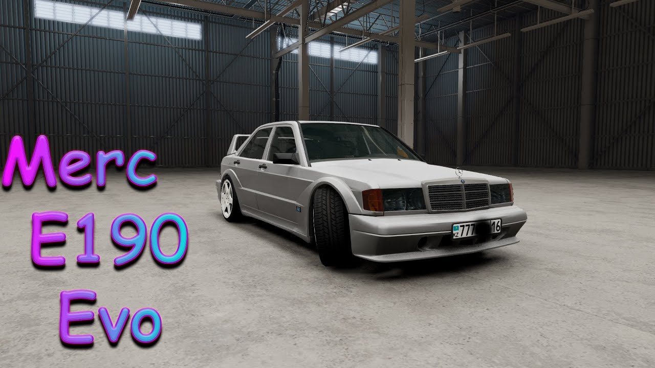 Mercedes-Benz E190(EVO)-BeamNG Drive(#1027) - YouTube