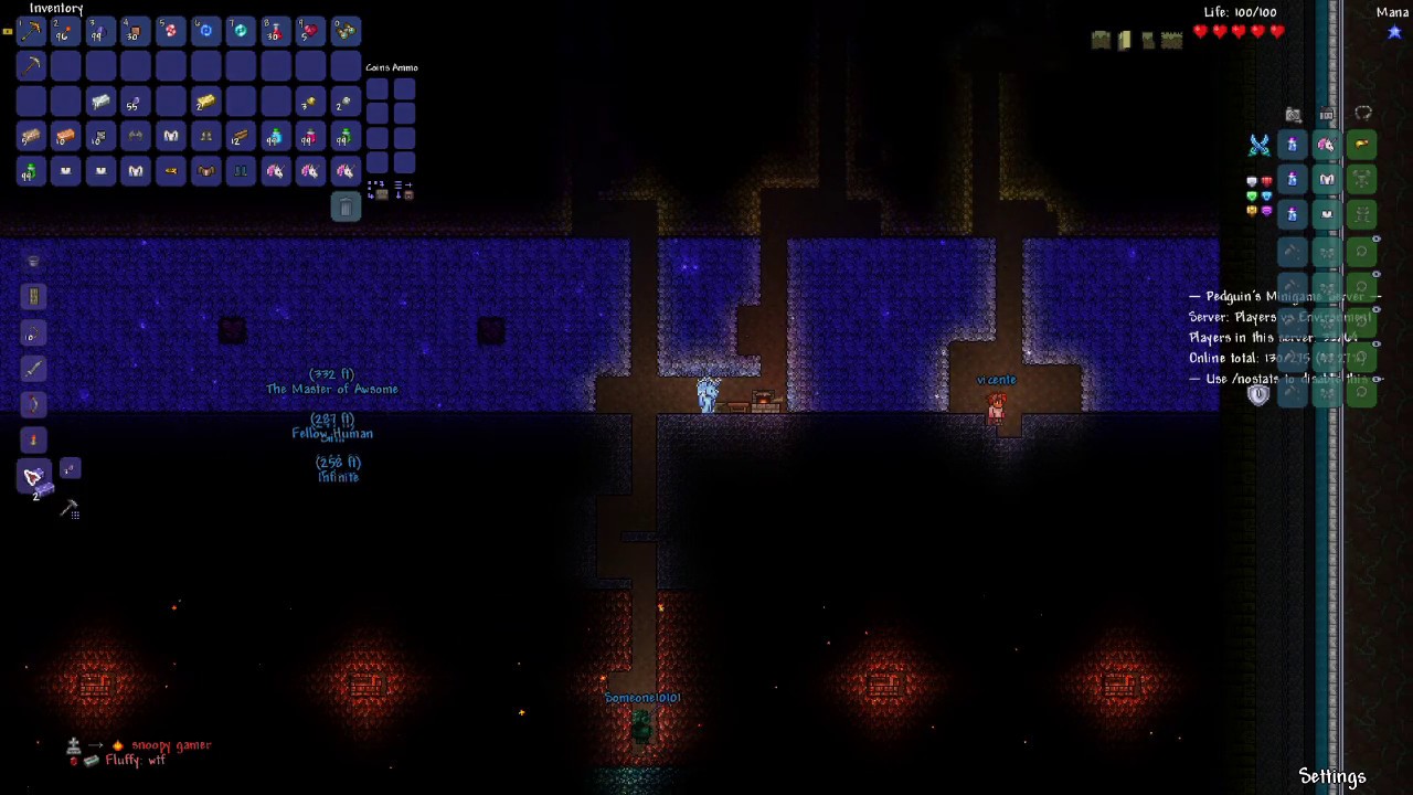 Terraria - Layers (Pedguin's Minigame Server) - YouTube