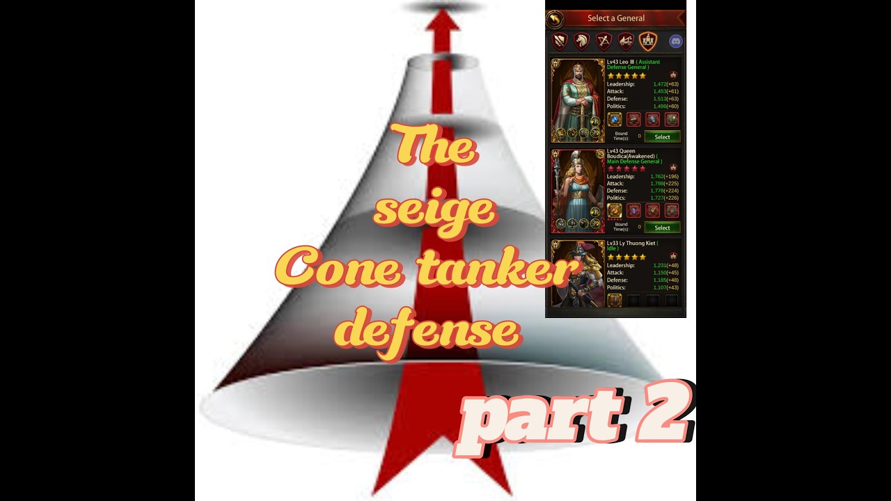 How to build the seige cone tanker defense in evony. The best defense ...