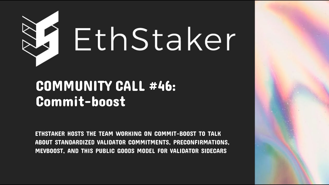 Community Call #46: Commit-boost - YouTube