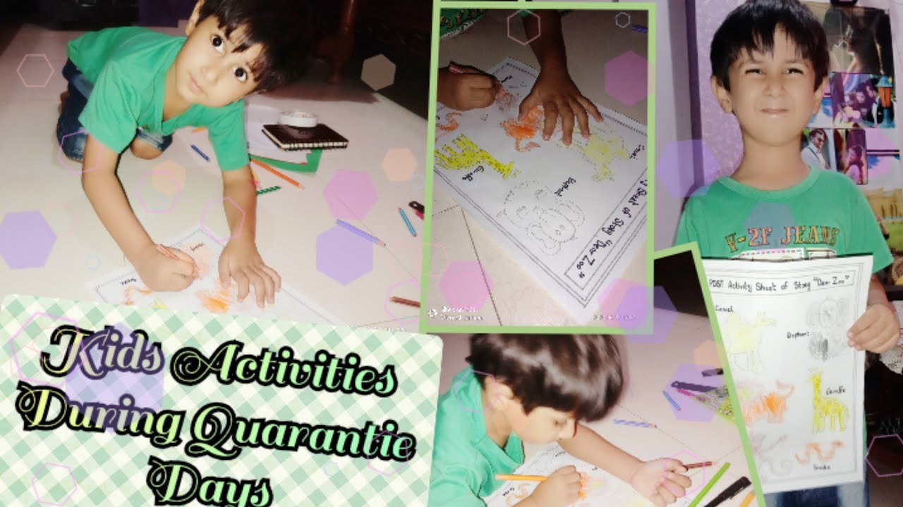 kids Activities During Quarantine Days - YouTube