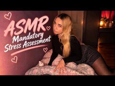 ASMR Your Boss Gives You a Mandatory Stress Assessment and Massage
