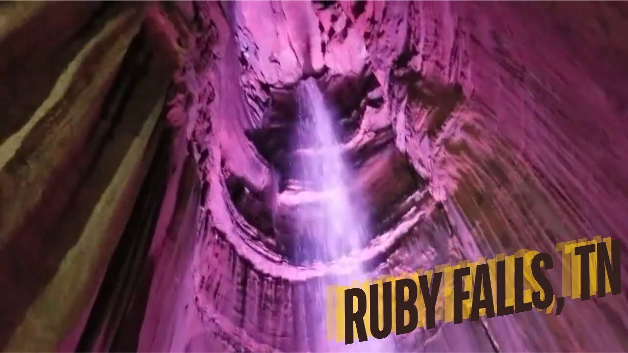 Exploring the Breathtaking Underground Waterfall at Ruby Falls! - YouTube