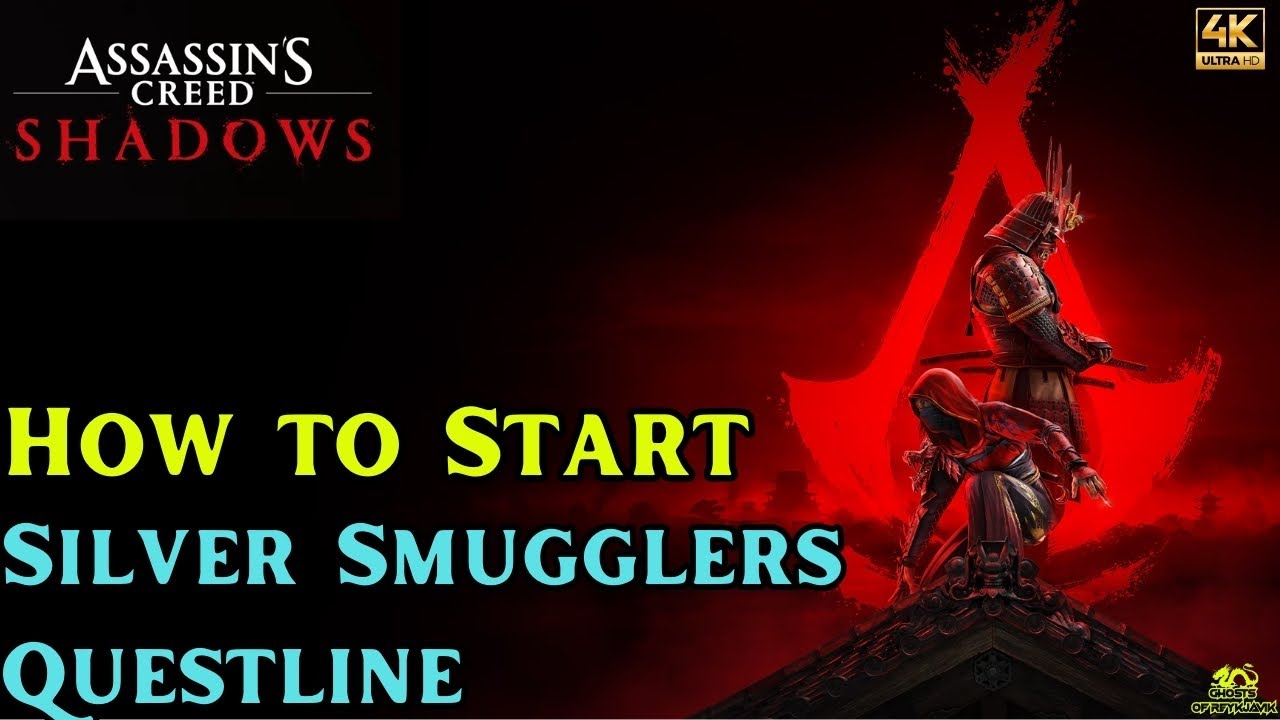How to Start Silver Smugglers Quest - Assassin's Creed Shadows - YouTube
