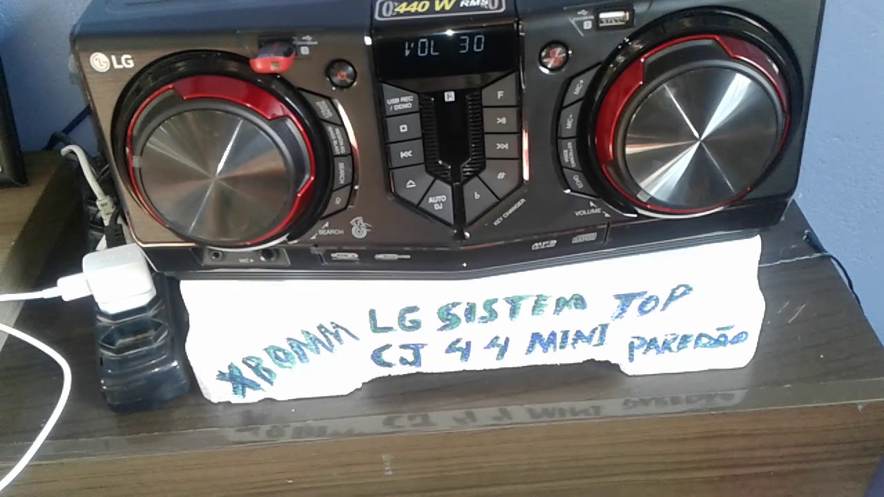 Aquecimento pra virada LG CJ 44 440 rms potênte - YouTube