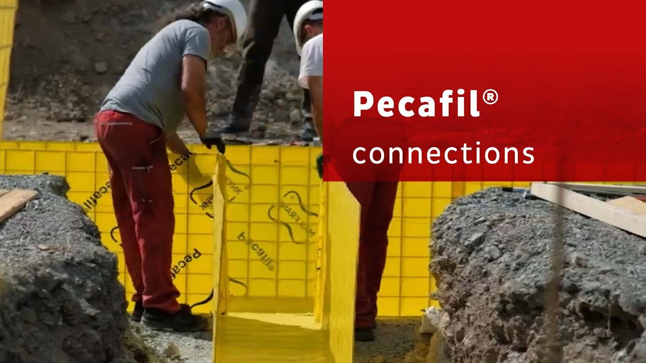 Strip foundation formwork made of Pecafil® elements - How are they ...