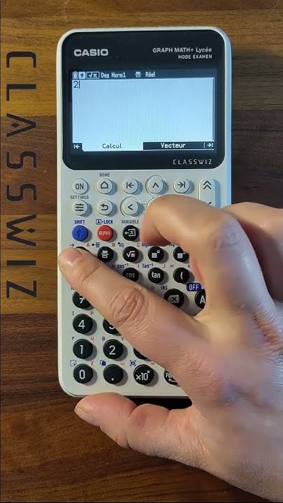 TUTO CASIO ClassWiz : Les variables - YouTube