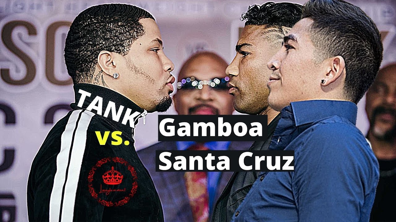 Gervonta Davis vs. Santa Cruz In preparation for the fight next week ...