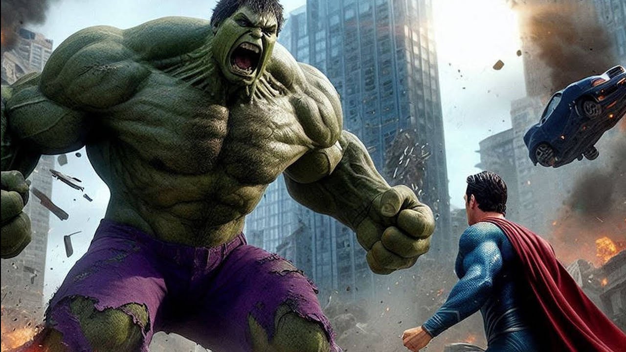 DC Vs Marvel : Superman Vs Hulk (MUGEN HD 2023) - YouTube