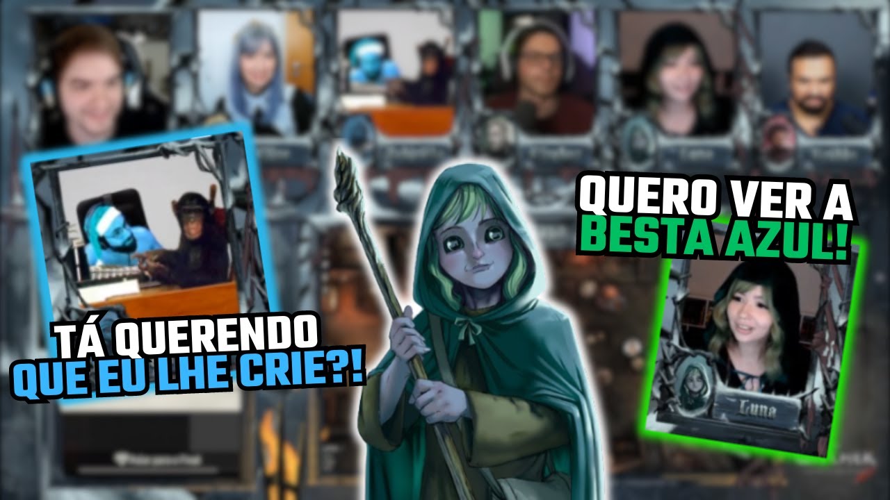 LUNA ENCONTRANDO O GRUPO PELA PRIMEIRA VEZ - RPG The Witcher - 2ª ...