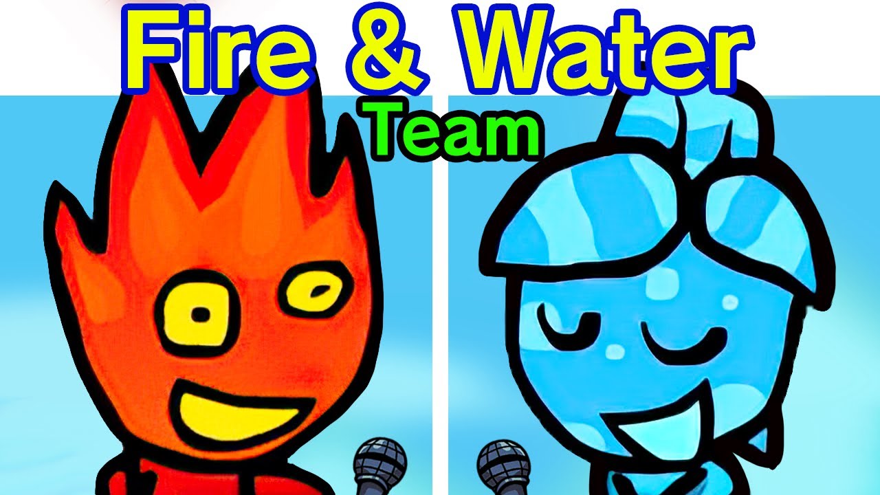 Friday Night Funkin' - FNF: Elements | Fireboy & Watergirl | in The ...
