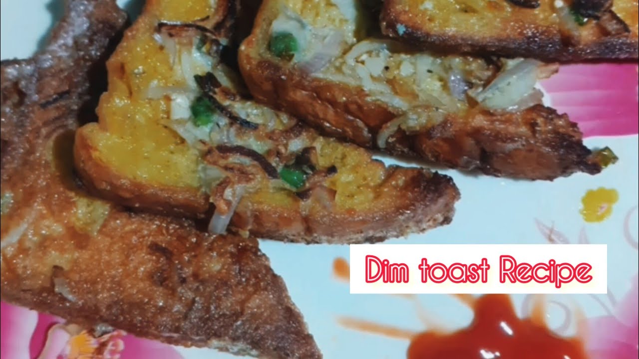 Dim toast by papiya ( Dim toast recipe ) #youtube #eggtoast - YouTube
