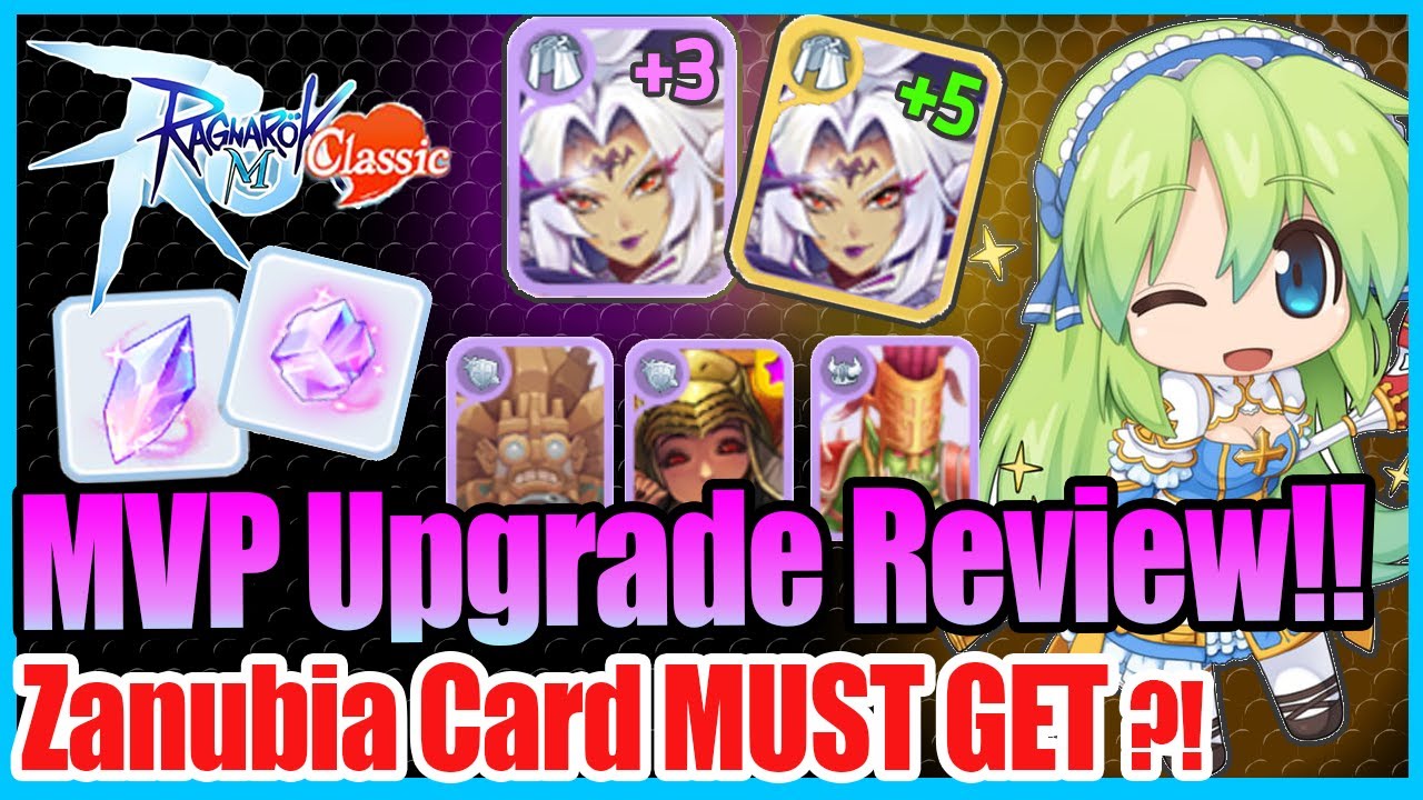 ALL MVP Card Upgrade List!! Which MVP Card is BEST Upgrade?! [Ragnarok ...